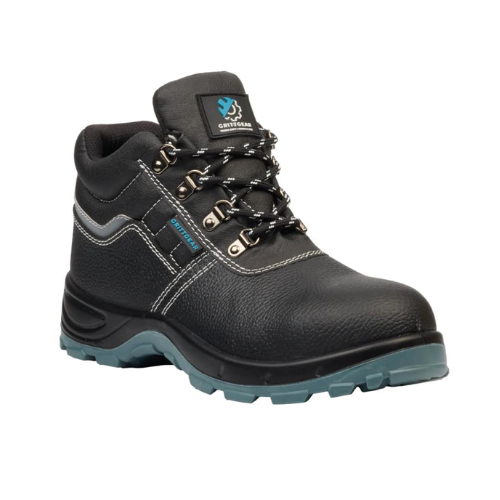 Grittgear Dolomite S1 Genuine Leather Safety Boot – Black – Africa Pro