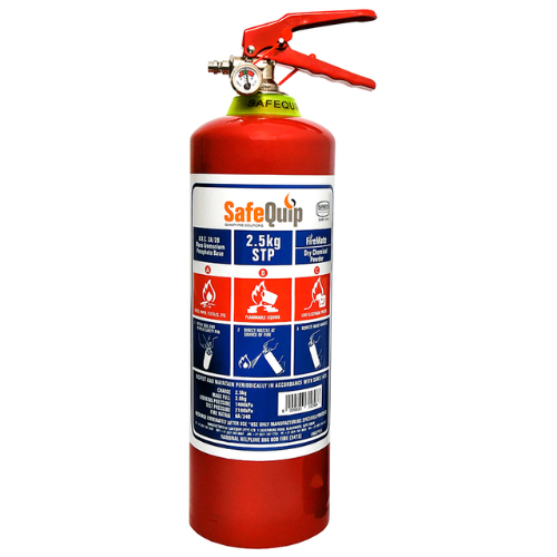 DCP 2.5kg Fire Extinguisher (Firemate) – Powerful ABC Fire Protection ...