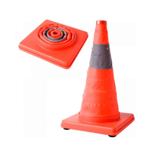 450mm Foldable Traffic Cone – Compact, Durable & High-Visibility S ...